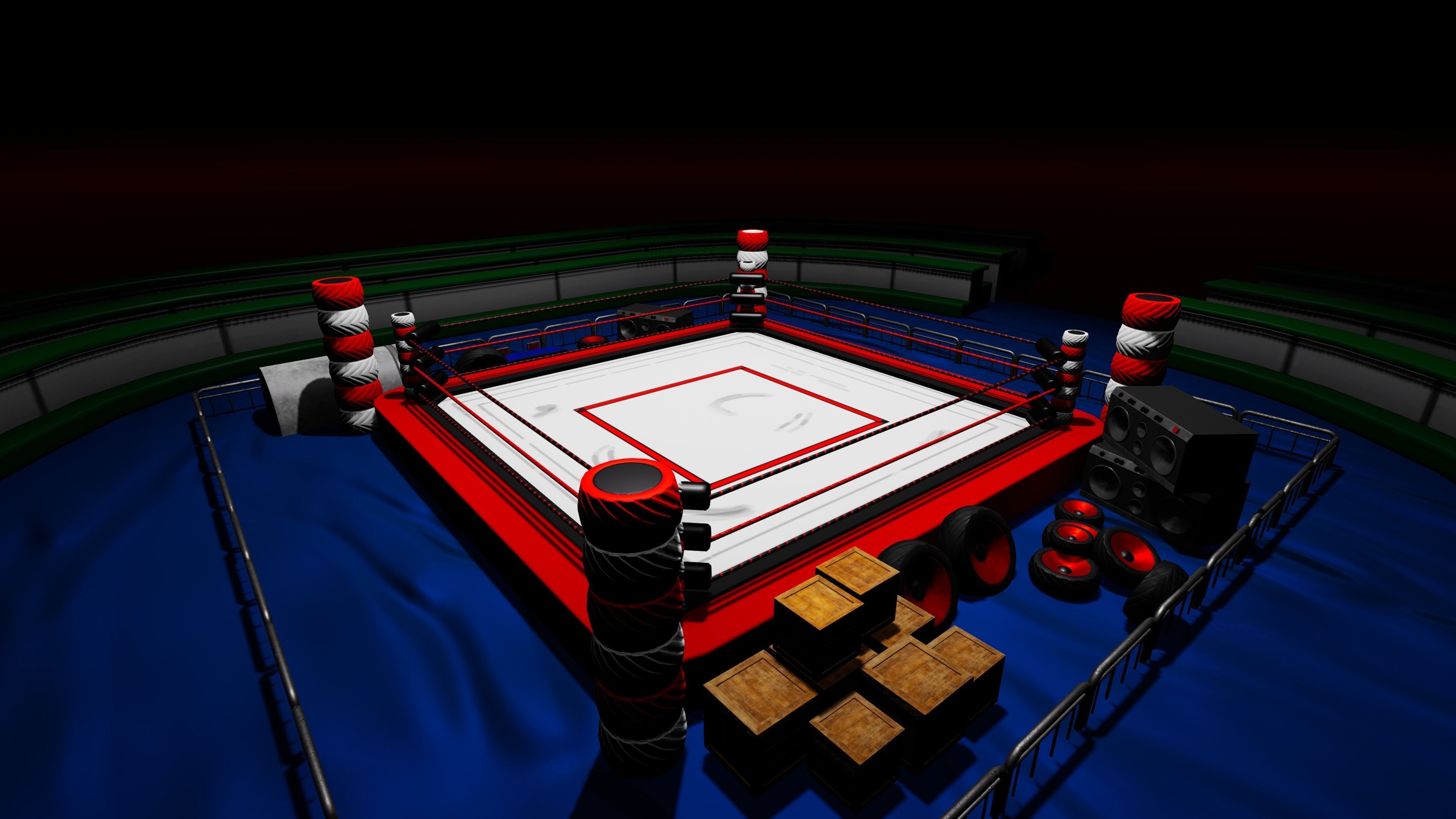 3D model Mini Arena VR / AR / low-poly | CGTrader