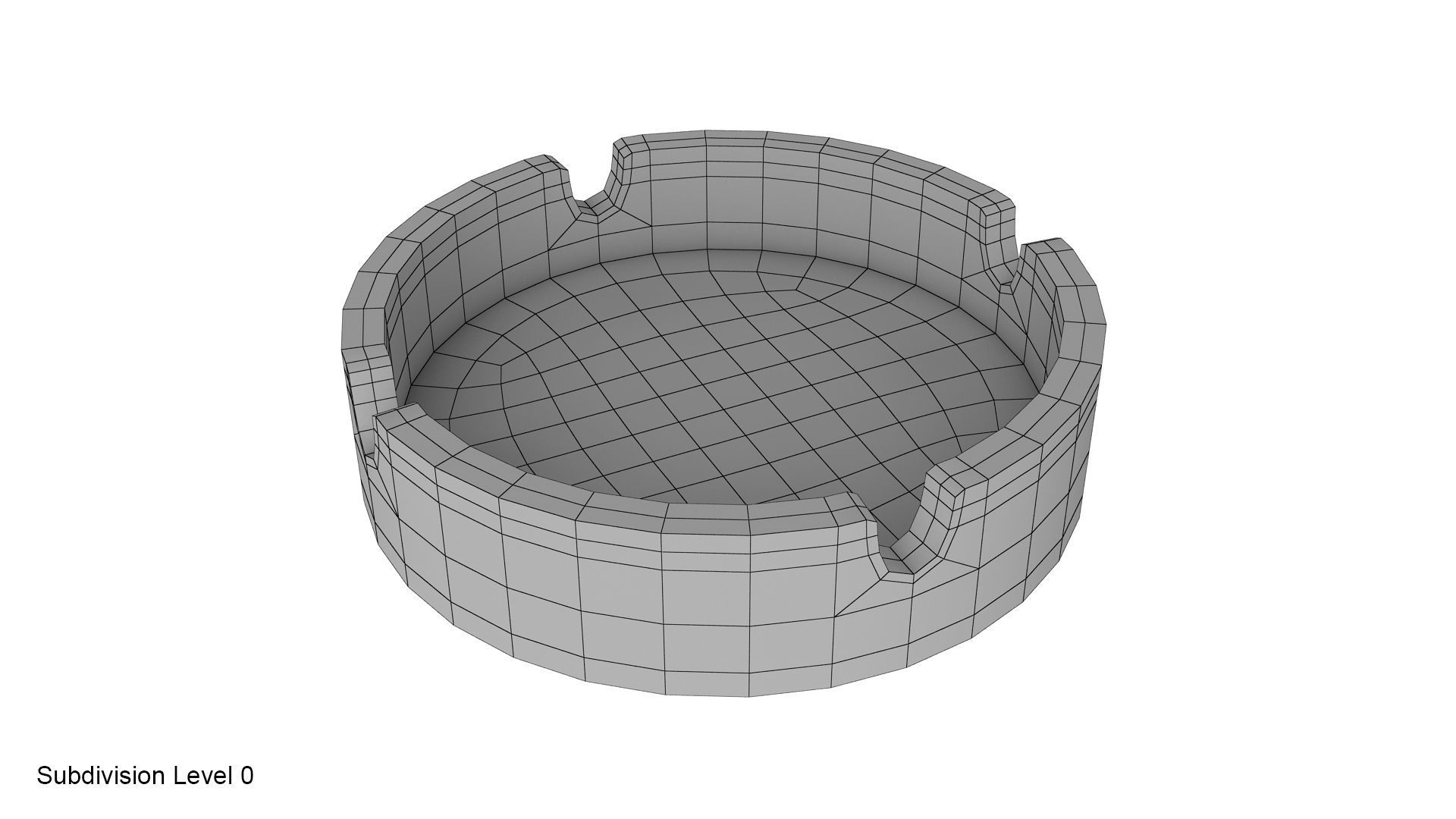 Ashtray 3D model | CGTrader