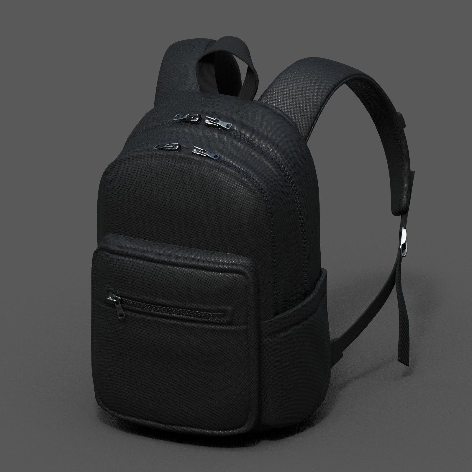 3D model Backpack Camping Generic military combat human fantasy VR / AR ...