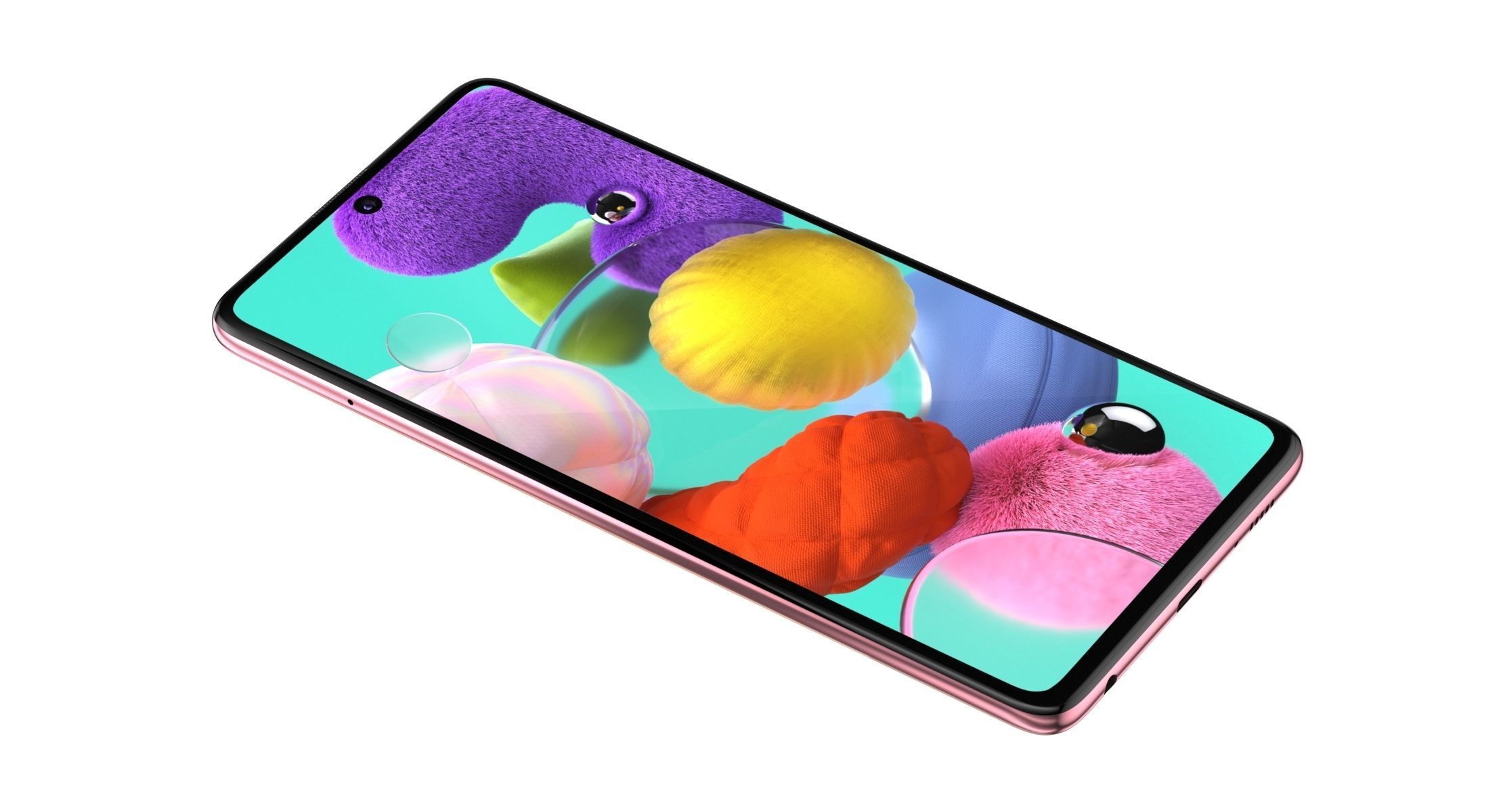 Samsung Galaxy A51 and A71 All Colors 3D model | CGTrader