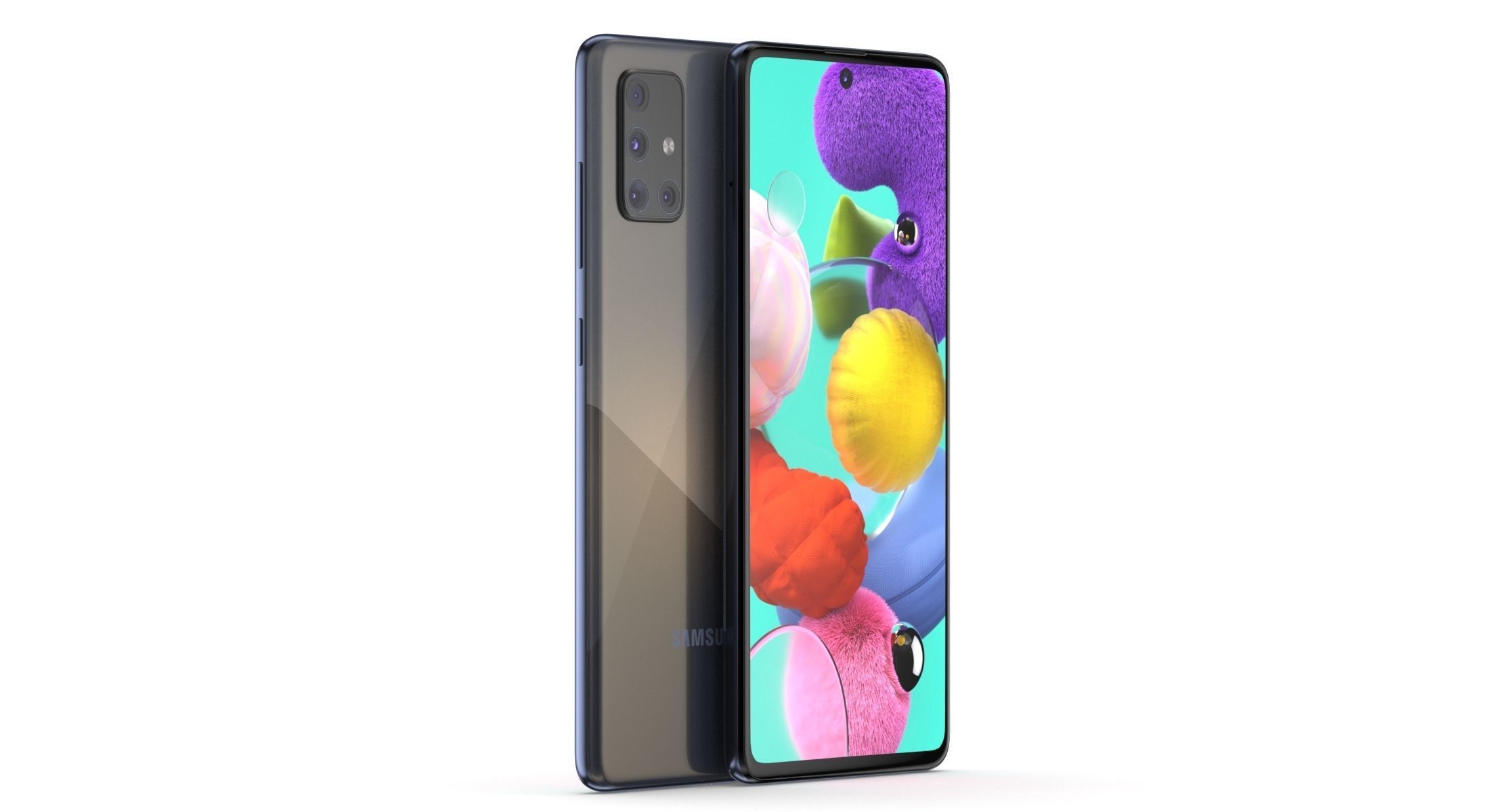 Samsung Galaxy A51 and A71 All Colors 3D model | CGTrader