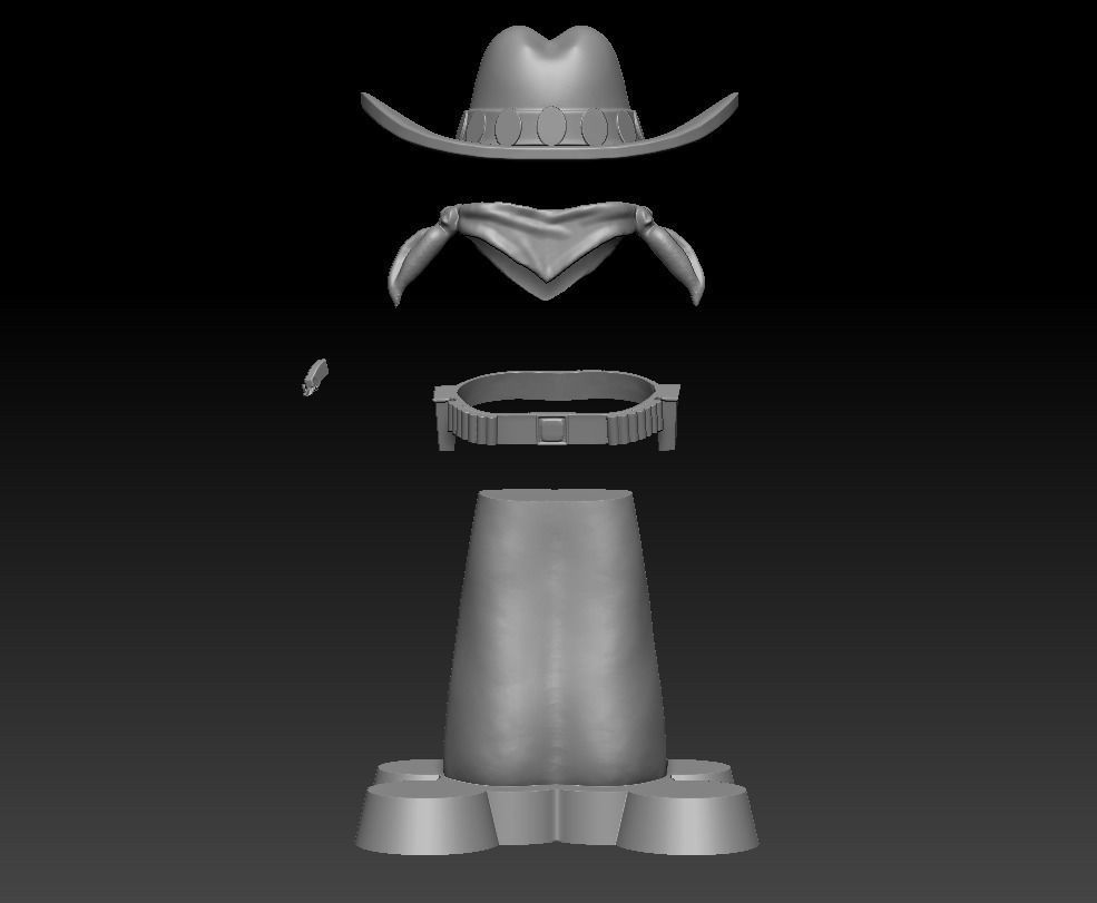 Jebediah Springfield Tongue From The Simpsons 3D model 3D printable ...