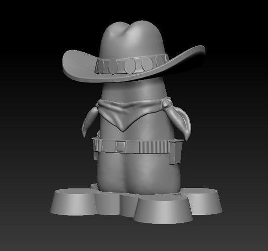 Jebediah Springfield Tongue From The Simpsons 3D model 3D printable ...