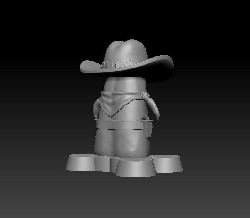 Jebediah Springfield Tongue From The Simpsons 3D model 3D printable ...