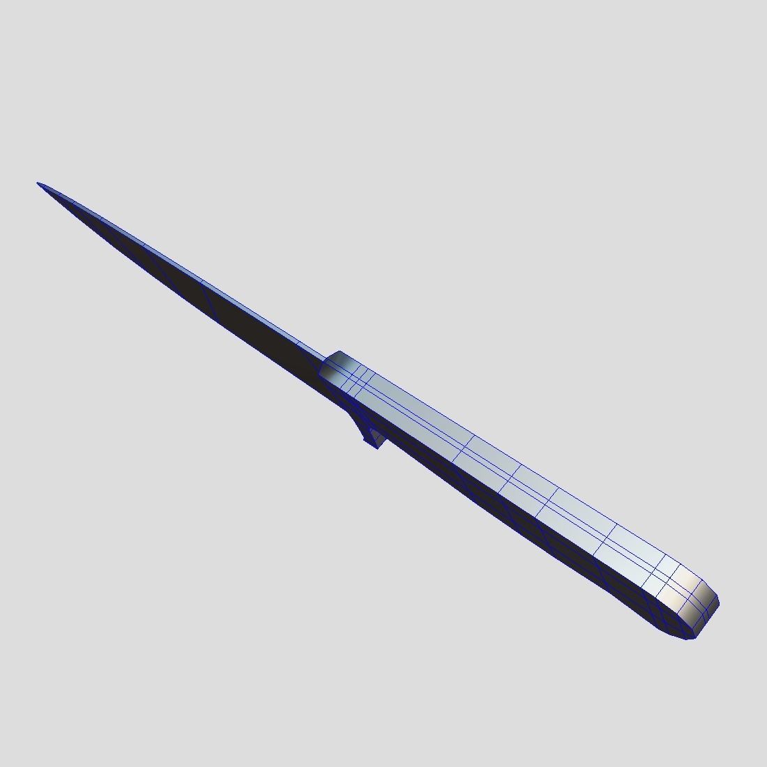 CC0 - Kitchen Knife free VR / AR / low-poly 3D model | CGTrader