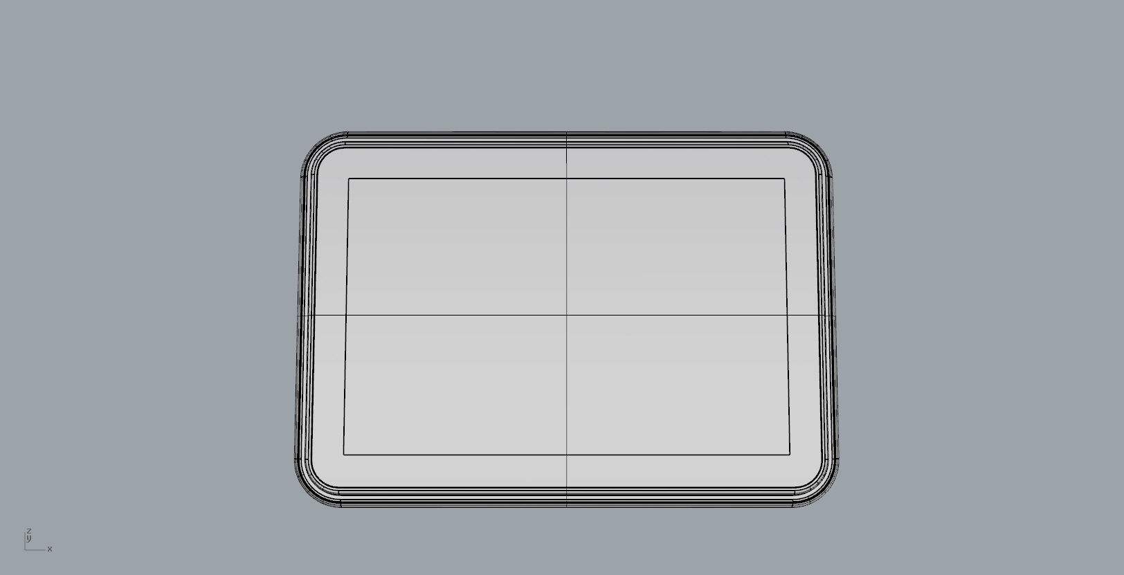 Pad display design white 3D model 3D printable | CGTrader