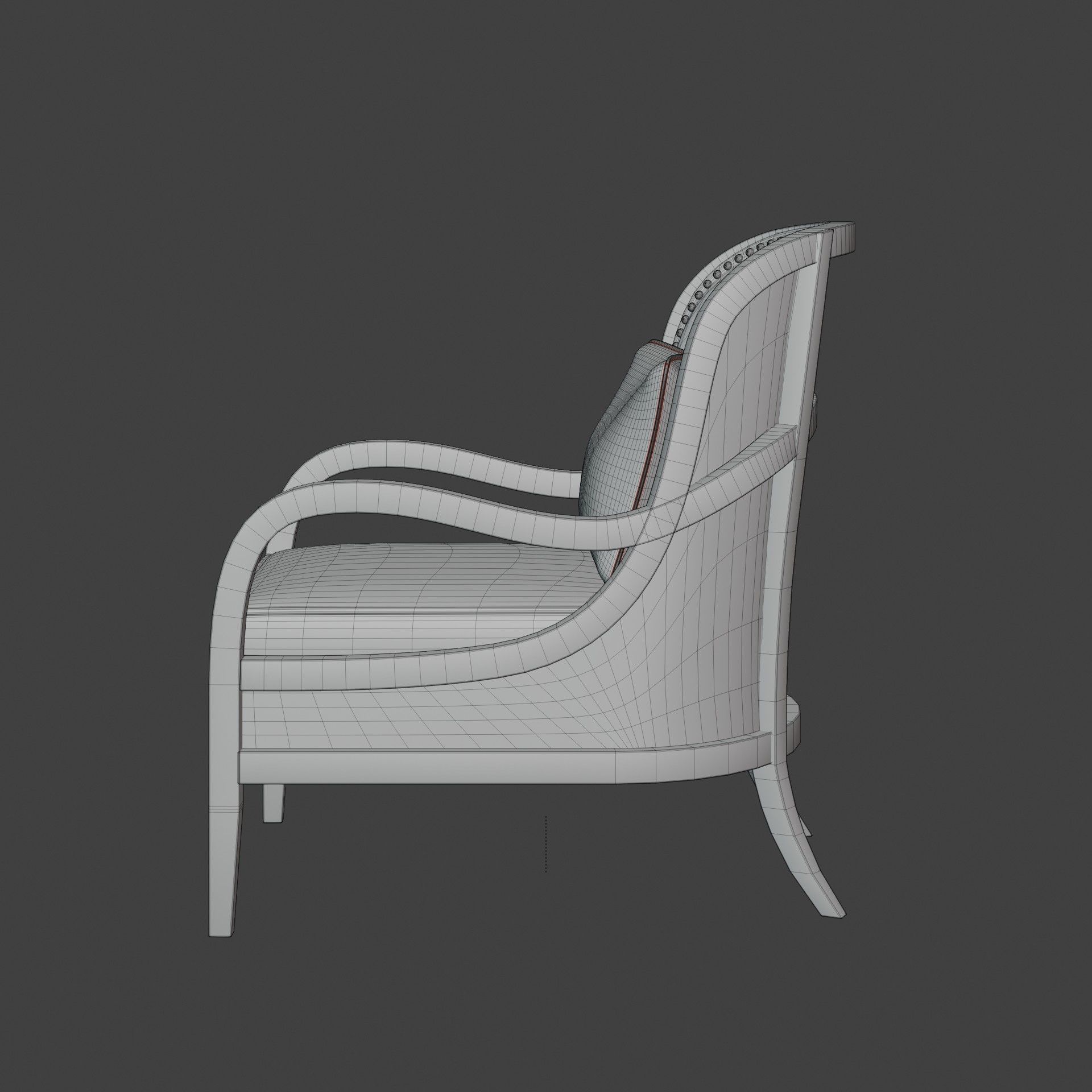 Contract DRAKE CHAIR 3D model | CGTrader