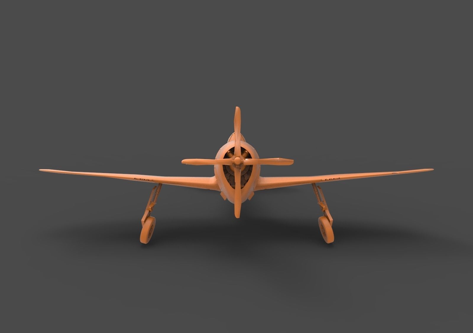 P-47 Thunderbolt 3D model 3D printable | CGTrader