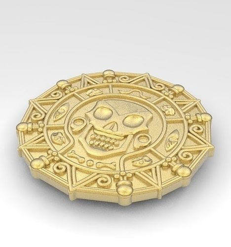 Aztec Pirates of the Caribbean 3D model 3D printable | CGTrader