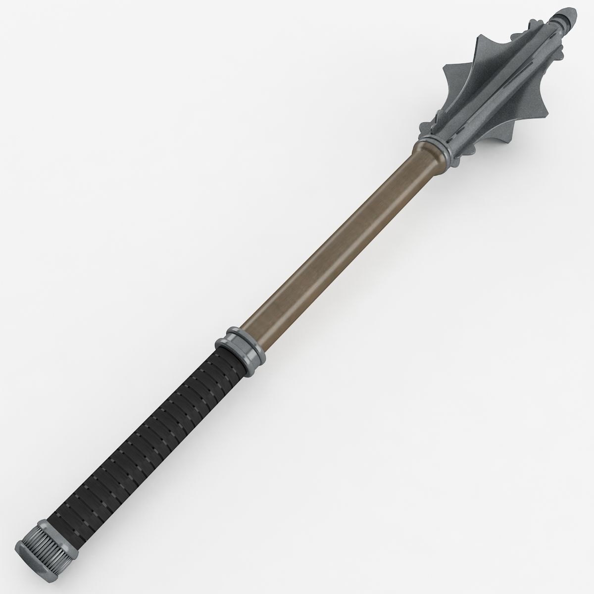 3D model weapon Flanged Mace | CGTrader