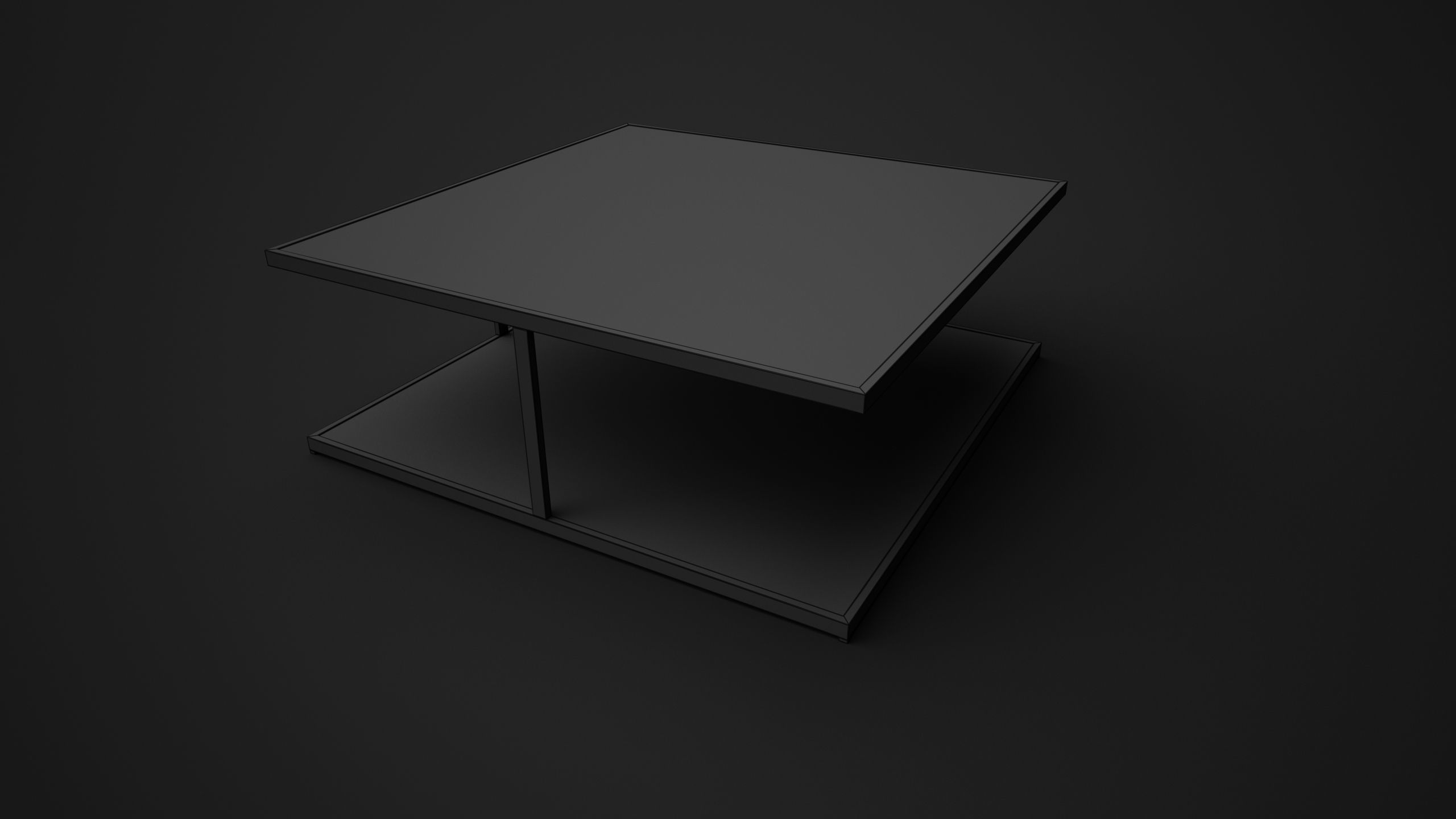 3D model Coffee Table - Ann Modloft VR / AR / low-poly | CGTrader