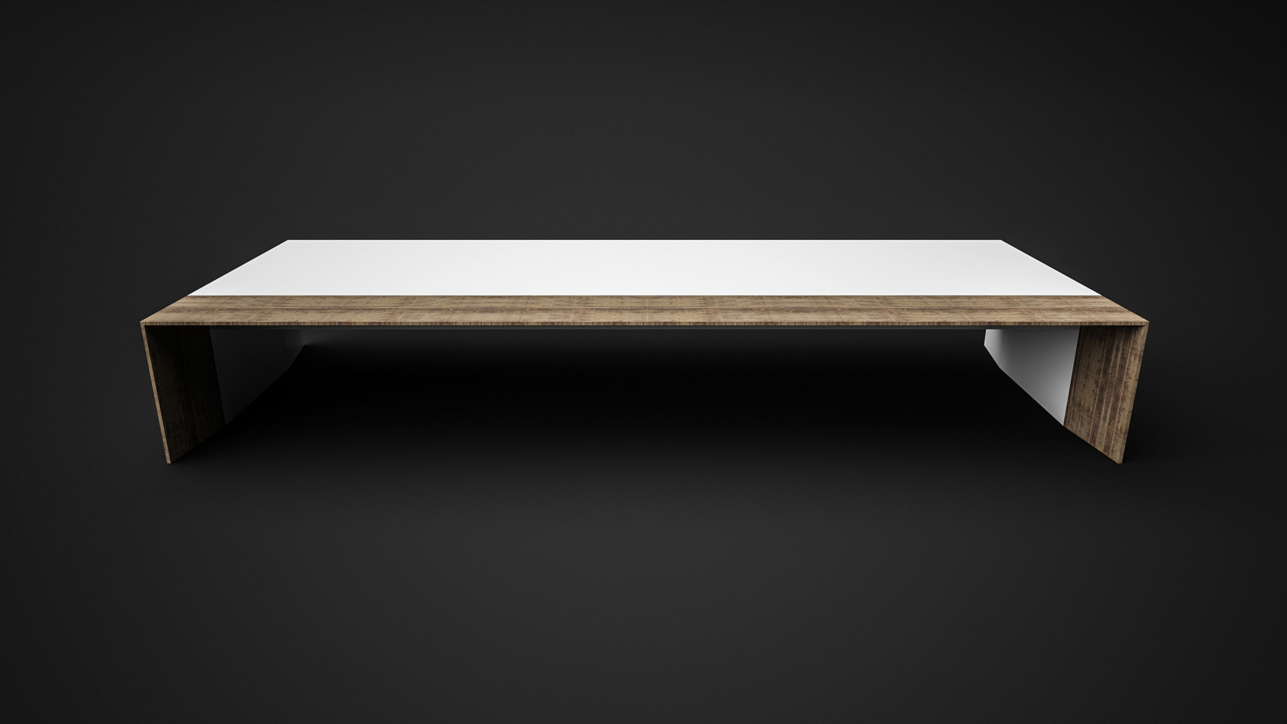 3D model Coffee Table - Beckenham Modloft VR / AR / low-poly | CGTrader