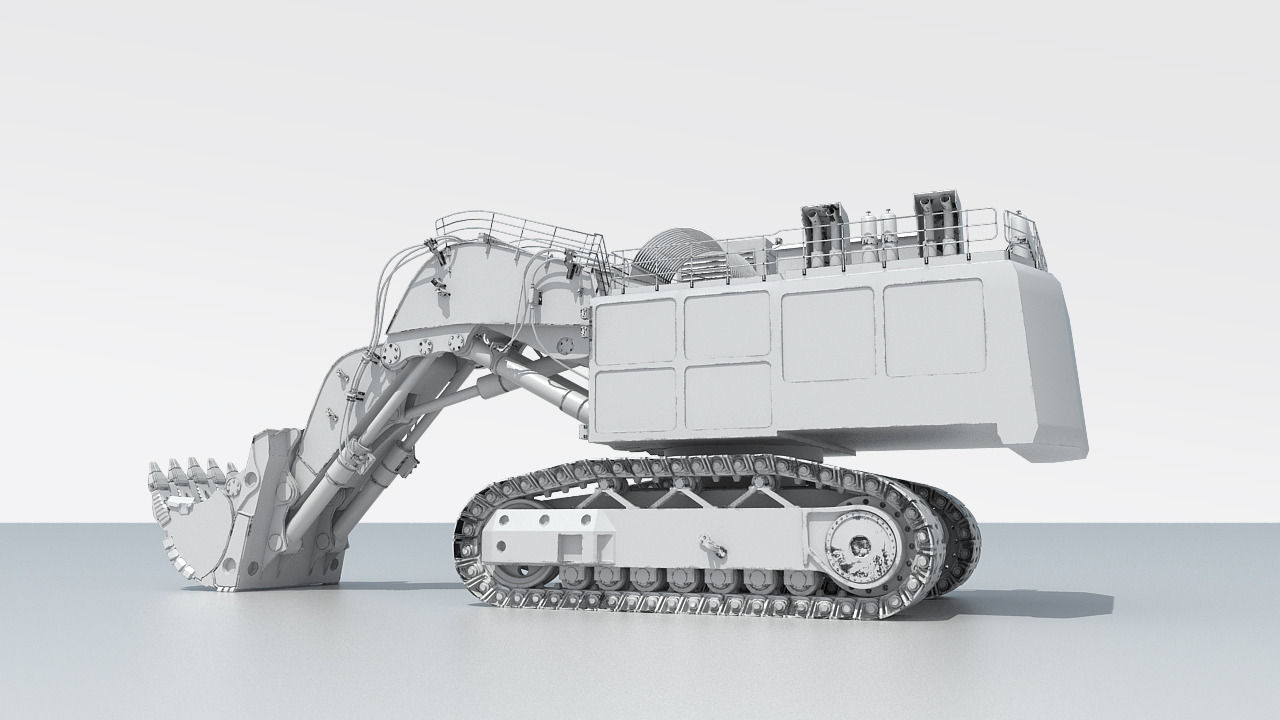 Shovel R996 3D model | CGTrader