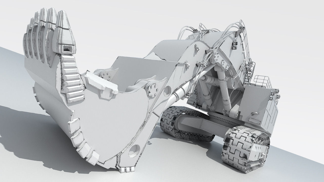 Shovel R996 3D model | CGTrader