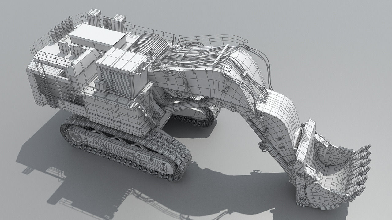 Shovel R996 3D model | CGTrader