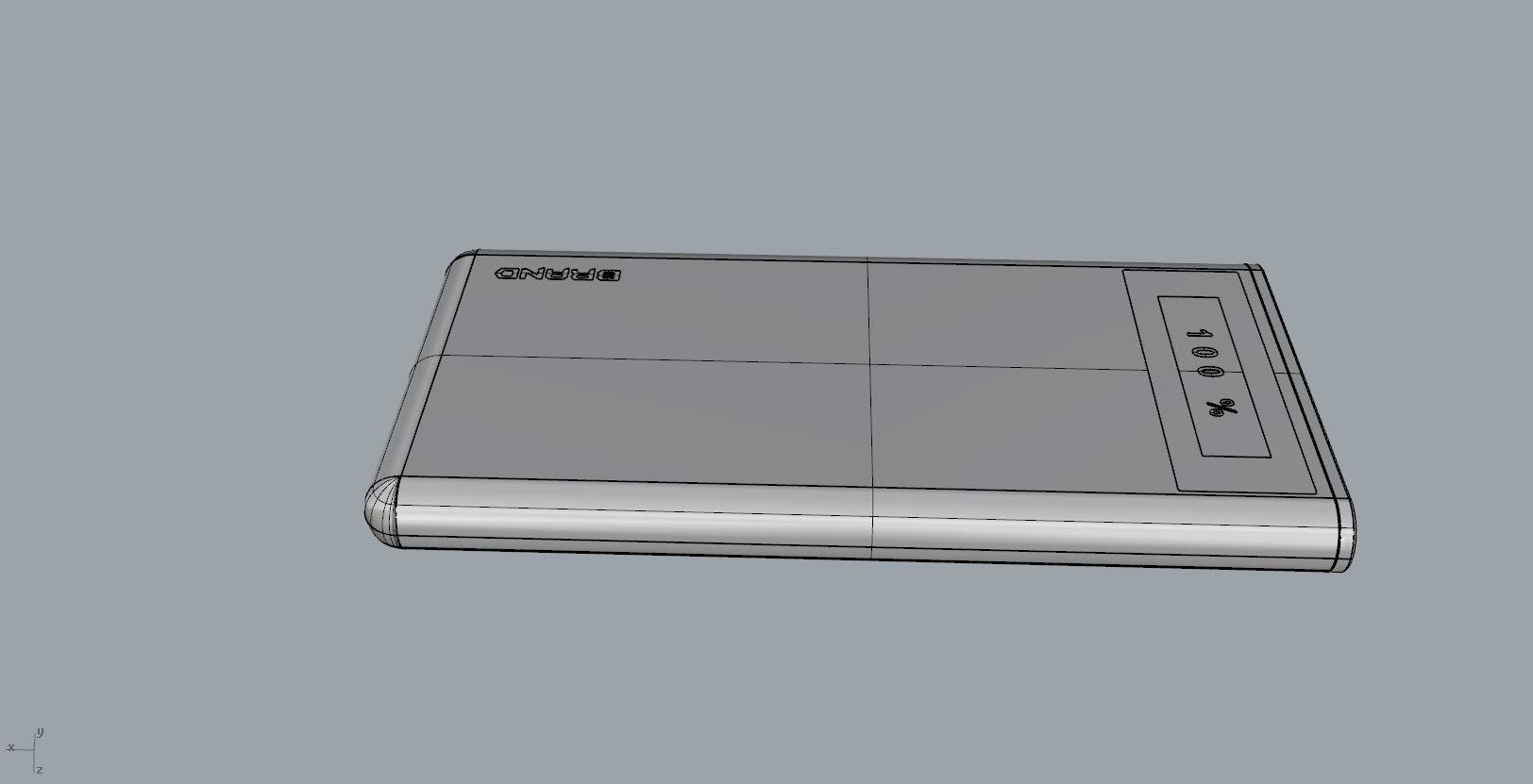 Power bank white 3D model 3D printable | CGTrader