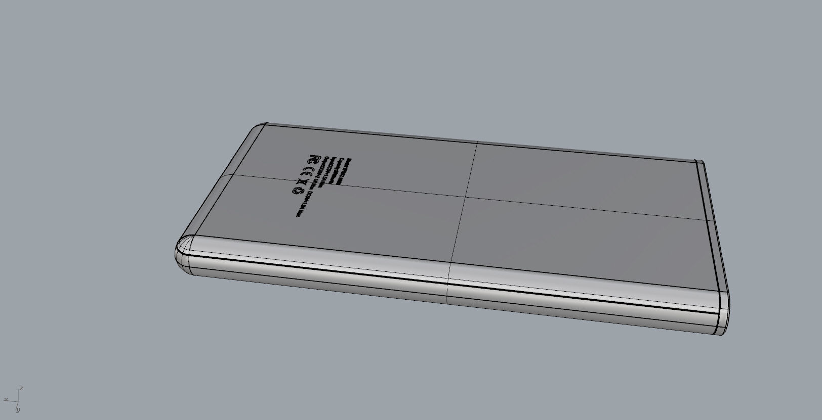 Power bank white 3D model 3D printable | CGTrader