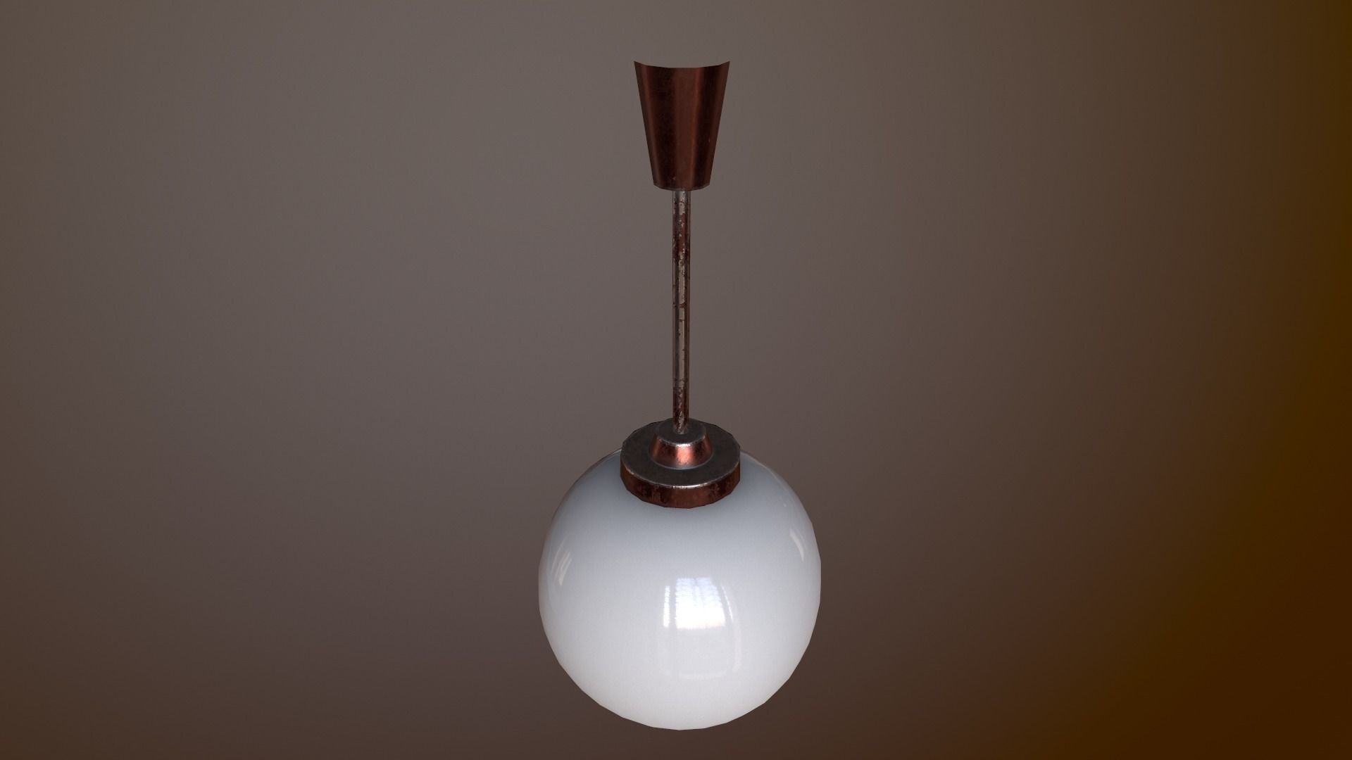 3D model Soviet Ceiling Light VR / AR / low-poly | CGTrader