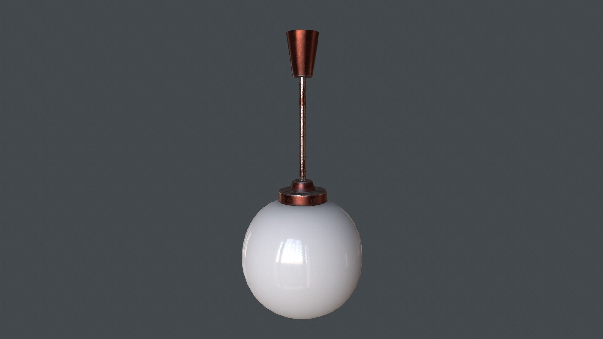 3D model Soviet Ceiling Light VR / AR / low-poly | CGTrader