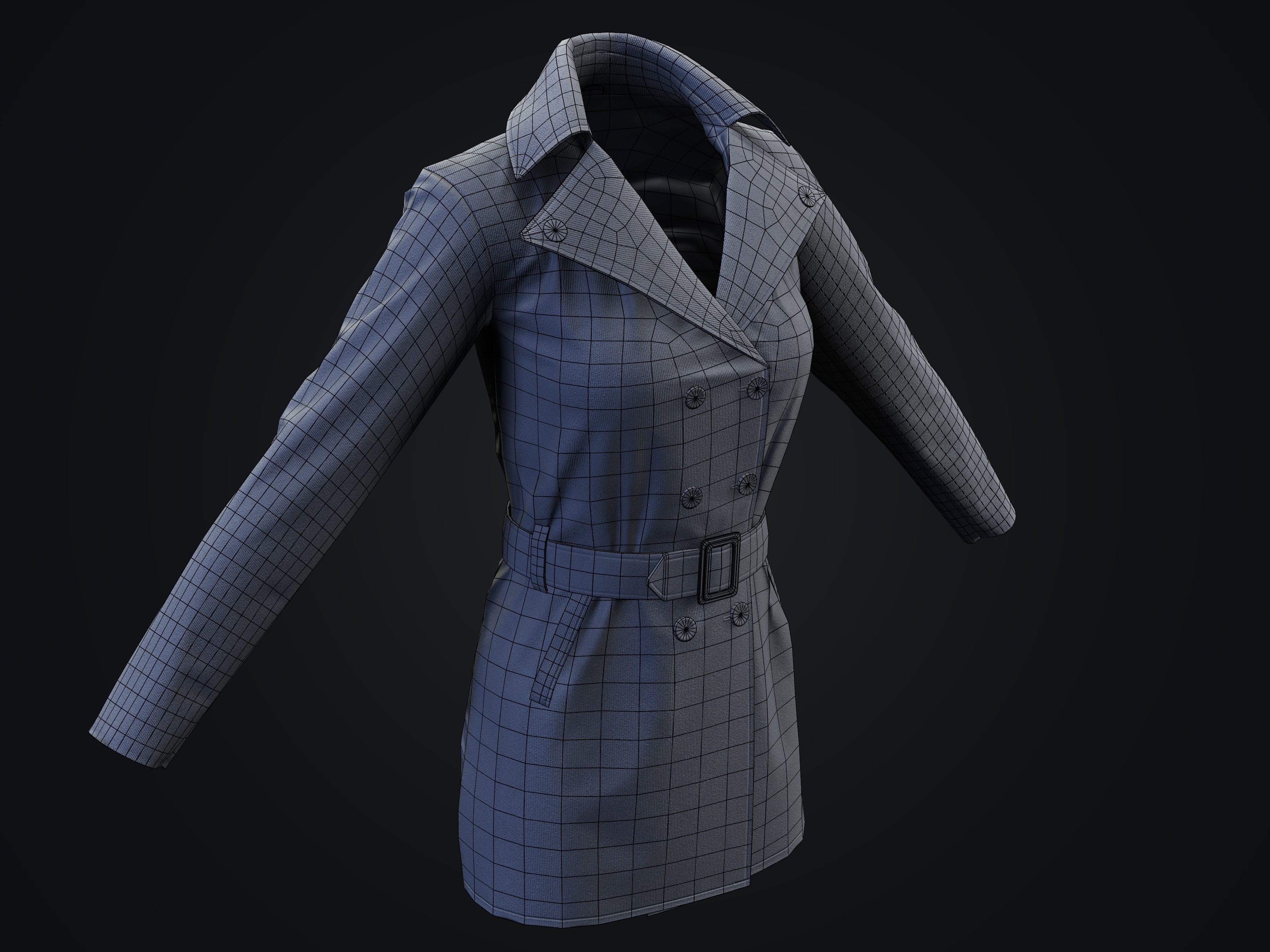 Female Jacket free VR / AR / low-poly 3D model | CGTrader