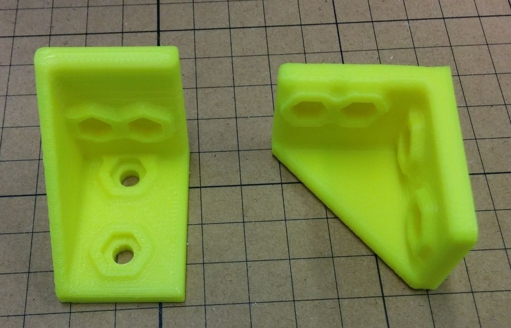 Shapeoko 2 Drag Chain Mounts free 3D model 3D printable | CGTrader