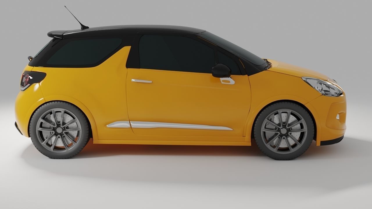 Citroen Ds3 Car 3D Model 3D model | CGTrader