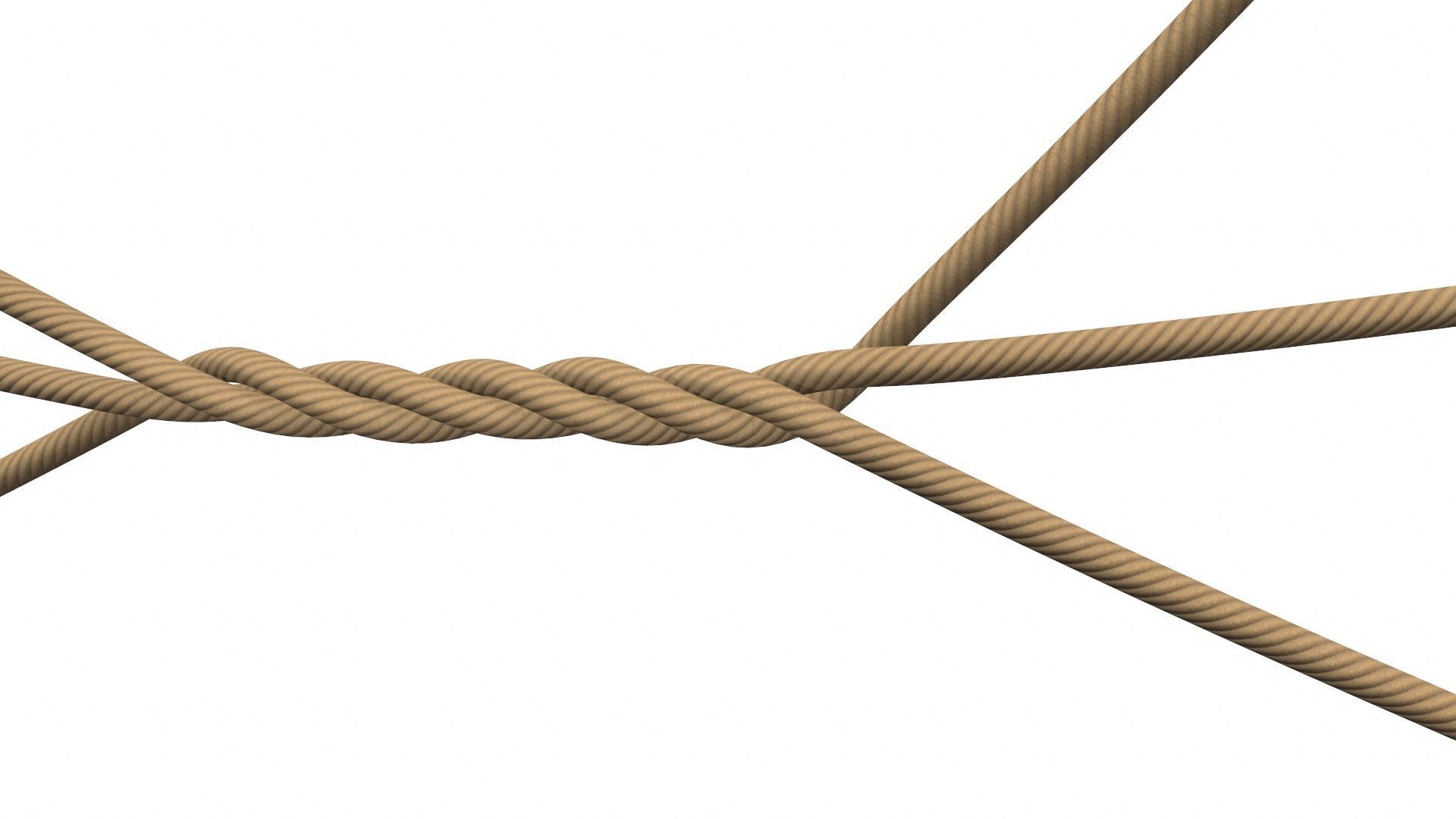 Rope Ropes 3D model | CGTrader