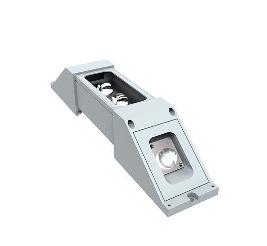 Outdoor industrial Lighting Module 3 3D model | CGTrader