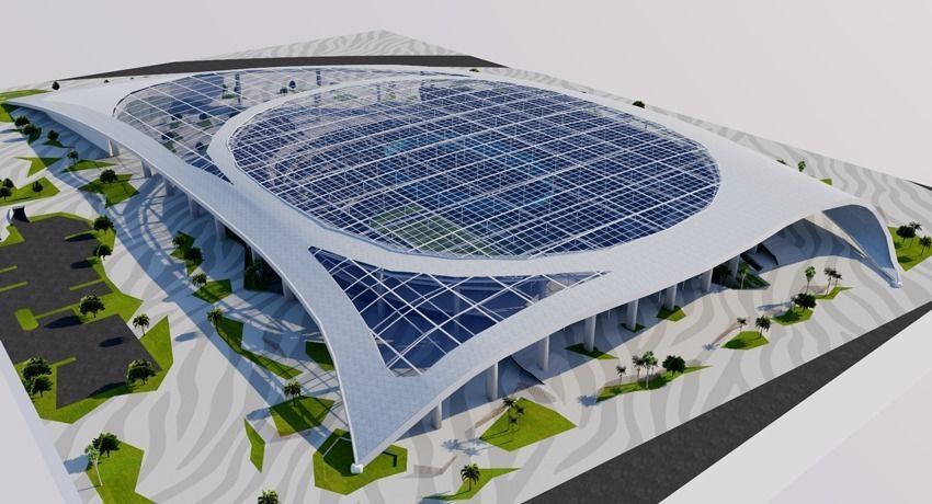 SoFi Stadium - Los Angeles - USA 3D model | CGTrader