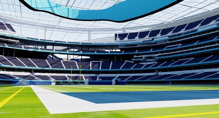SoFi Stadium - Los Angeles - USA 3D model | CGTrader