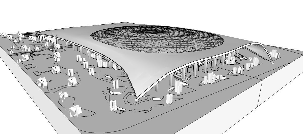 SoFi Stadium - Los Angeles - USA 3D model | CGTrader