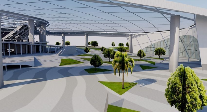 SoFi Stadium - Los Angeles - USA 3D model | CGTrader