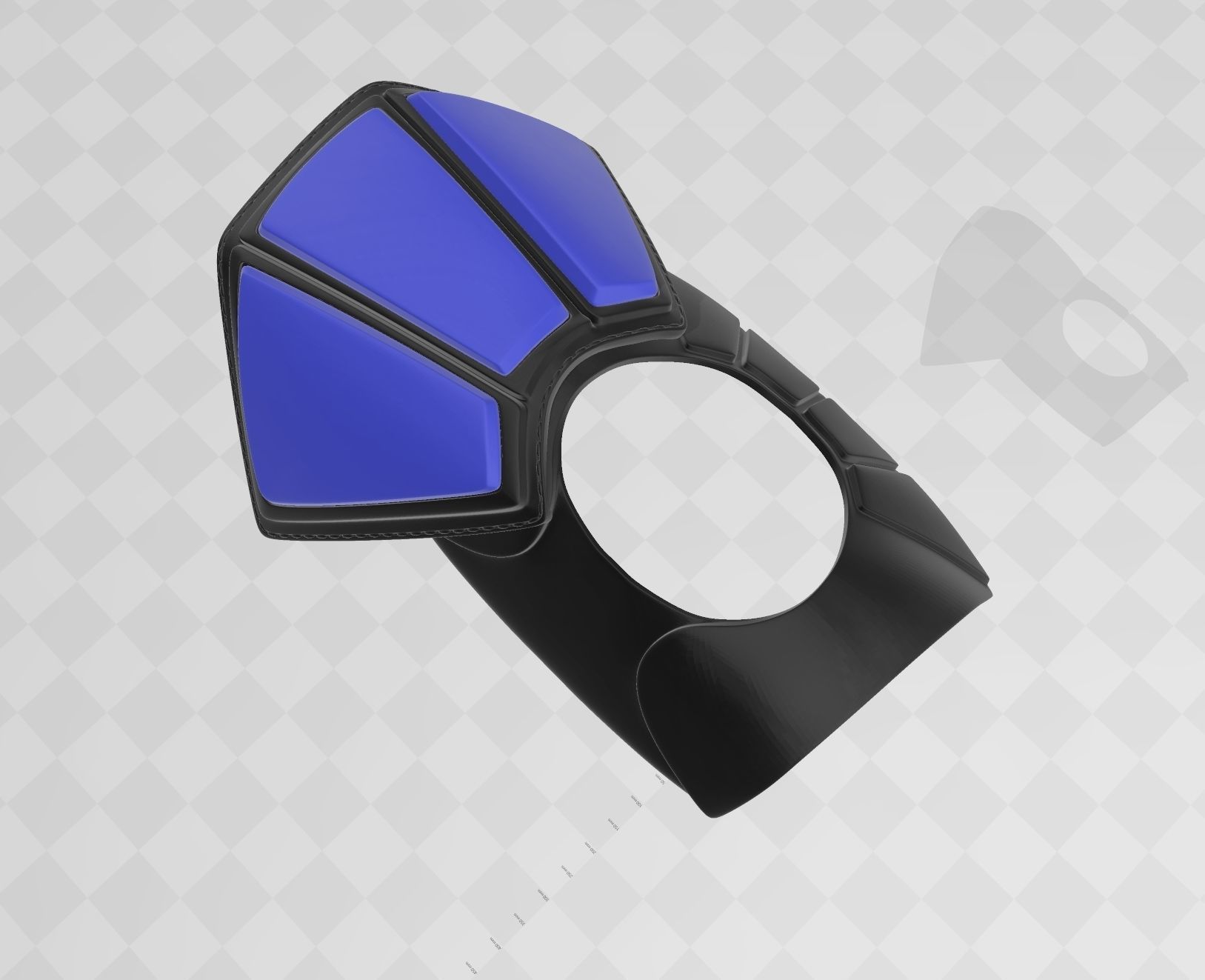 Star Wars Clone Wars Captain Rex Pauldron 3D model 3D printable | CGTrader