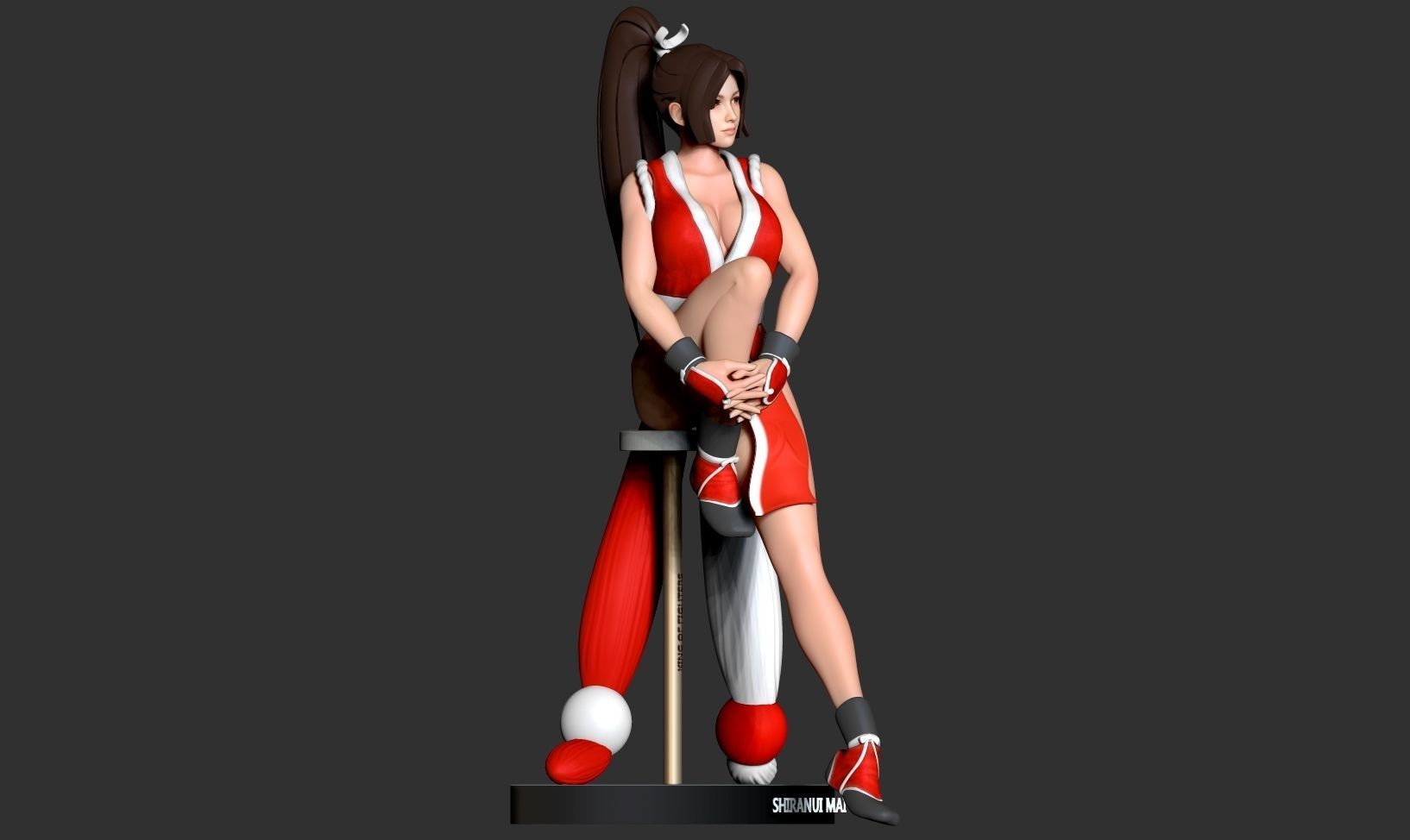 Shiranui Mai - KOF Fanart 3D model 3D printable | CGTrader