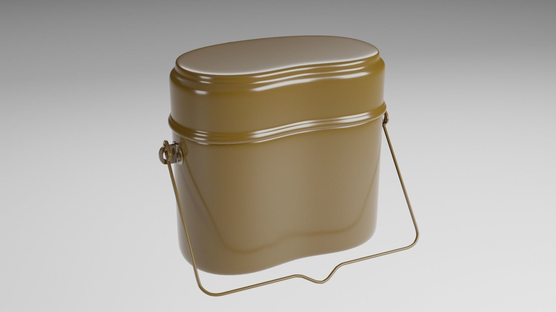 Army Billy Can 3D model | CGTrader