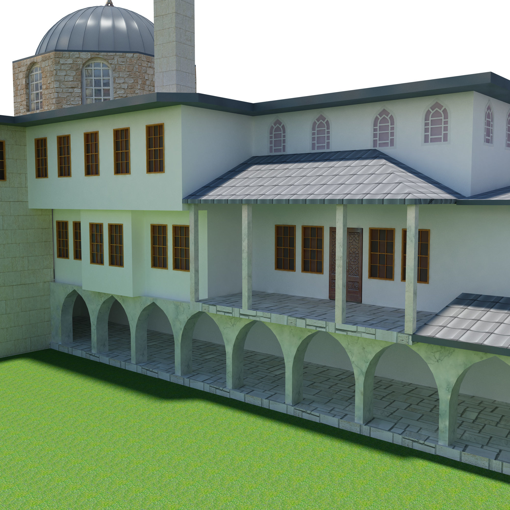 Topkapi Palace full exterior scene 3D model | CGTrader