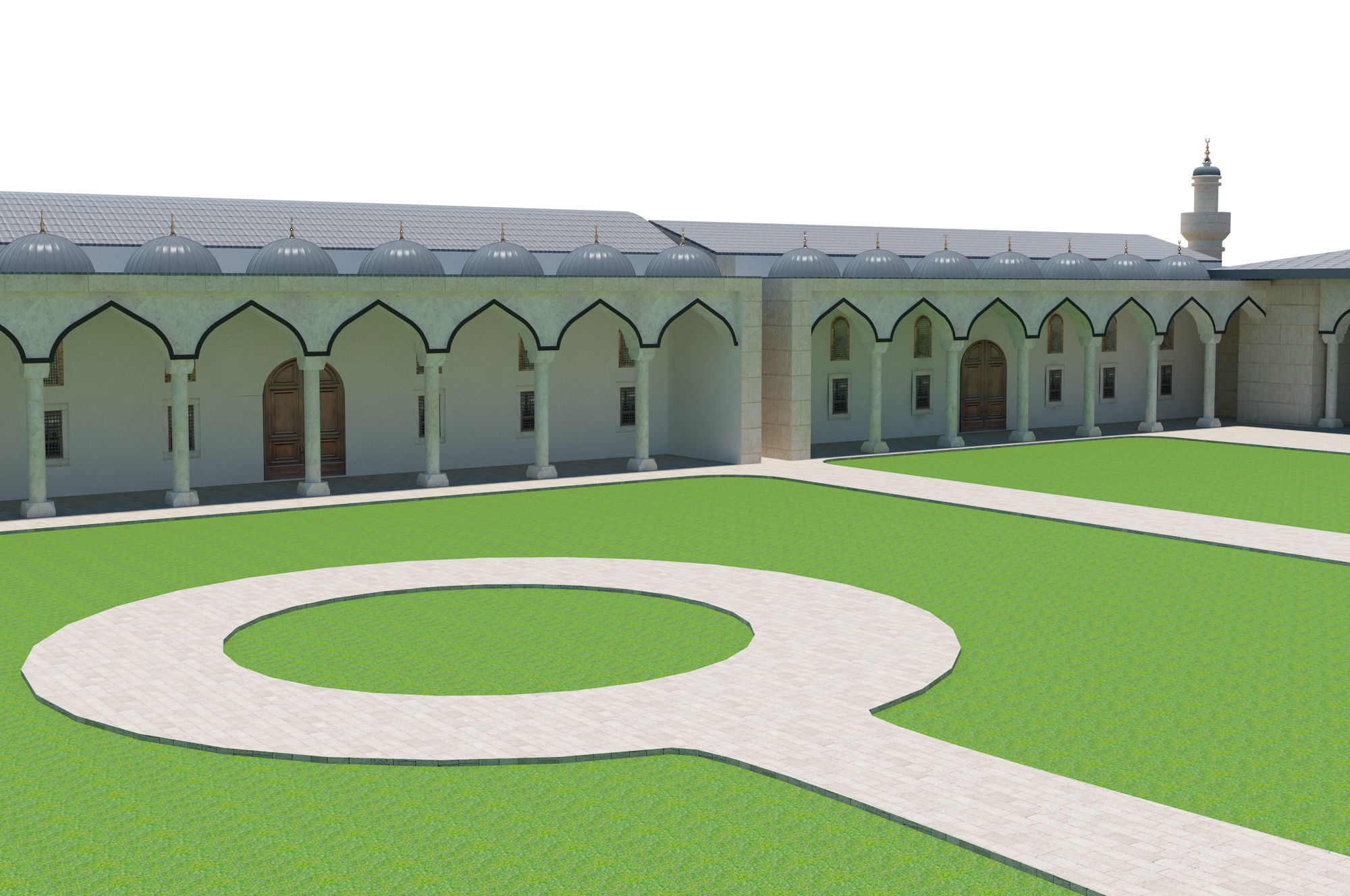 Topkapi Palace full exterior scene 3D model | CGTrader