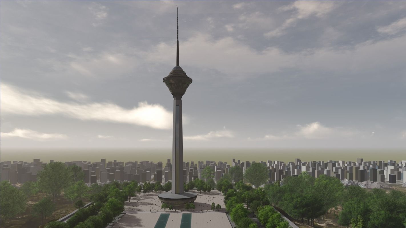 Milad tower 3D model | CGTrader