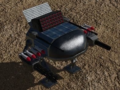 Destroyer Robot 3D model animated rigged | CGTrader