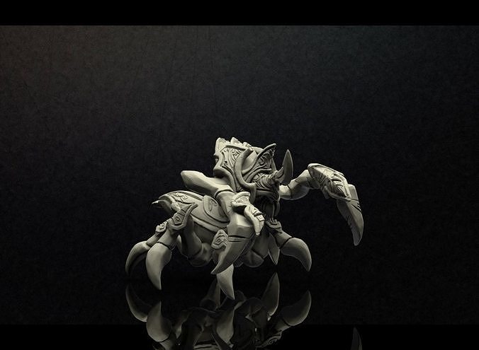 Nyx Assassin Dota 2 Souvenir Figure 3D print model 3D model 3D ...