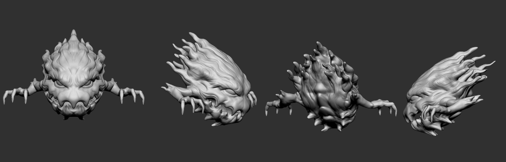 Bomb Creature - Final Fantasy - STL 3D PRINT 3D model 3D printable ...