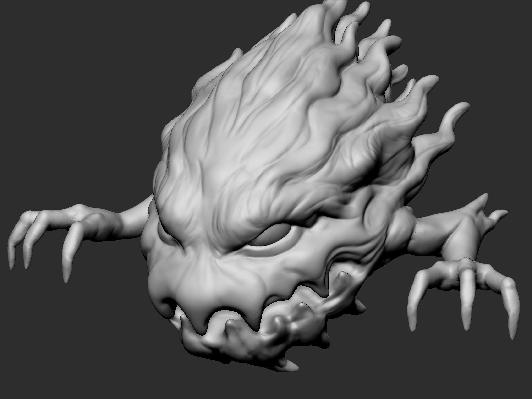 Bomb Creature - Final Fantasy - STL 3D PRINT 3D model 3D printable ...