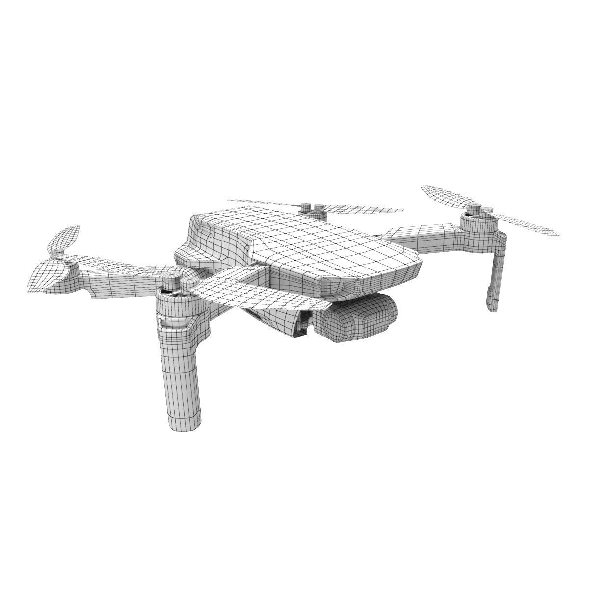 3D model DJI Mavic Mini VR / AR / low-poly | CGTrader
