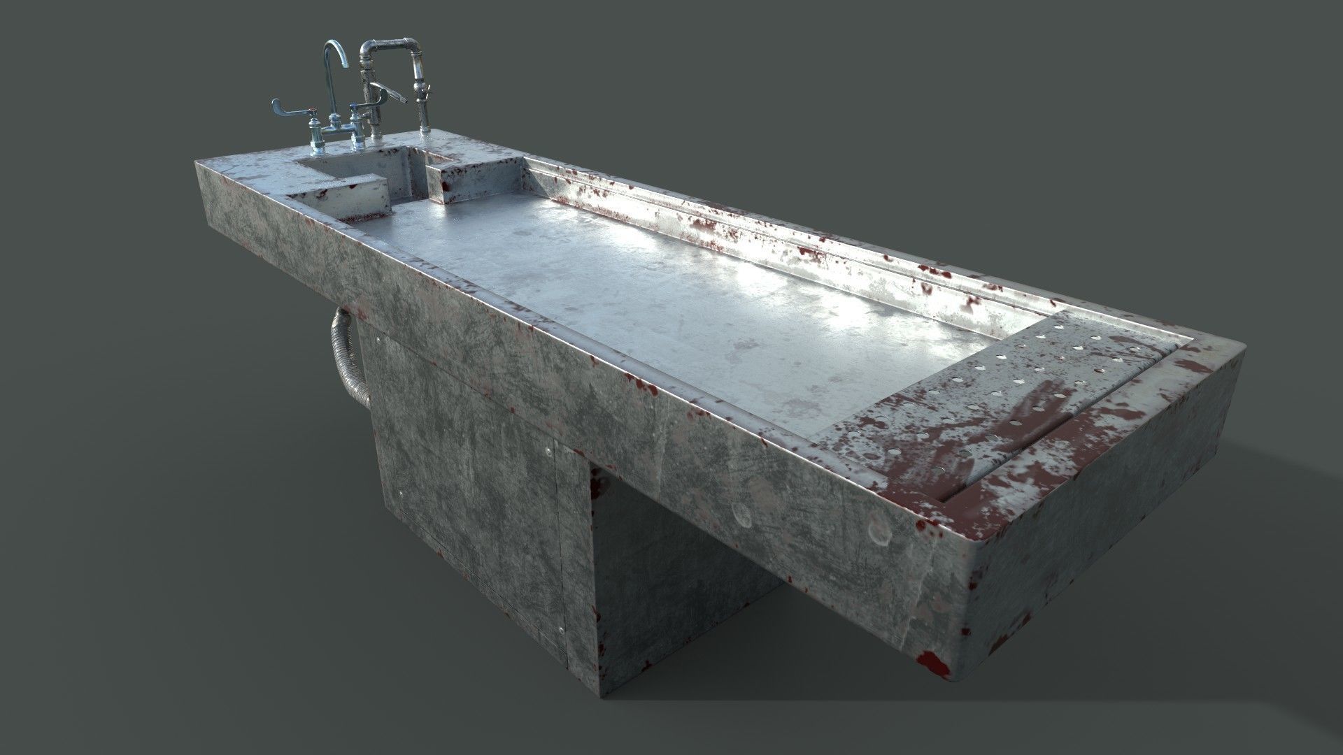 Autopsy Table free VR / AR / low-poly 3D model | CGTrader