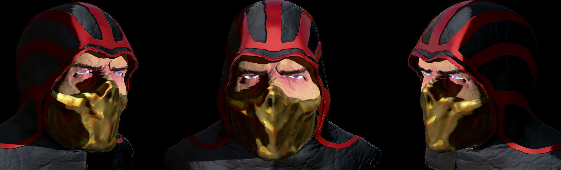 3D model mortal kombat portrait VR / AR / low-poly | CGTrader