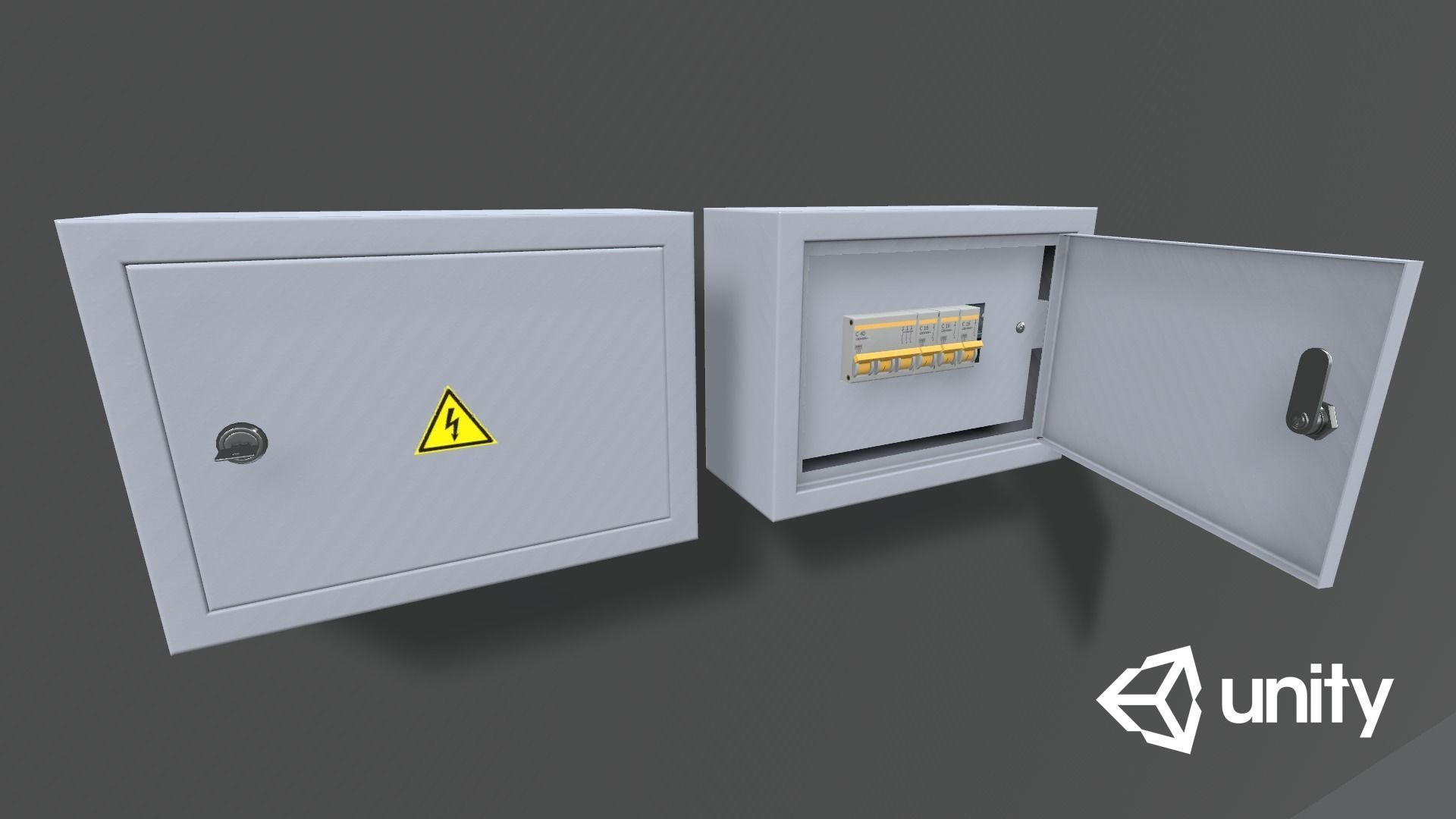 3D model Game Ready Electrical Fuse Box VR / AR / low-poly | CGTrader