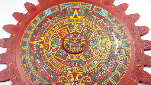 Mayan Calendar center - Tzolkin 3D model 3D printable | CGTrader