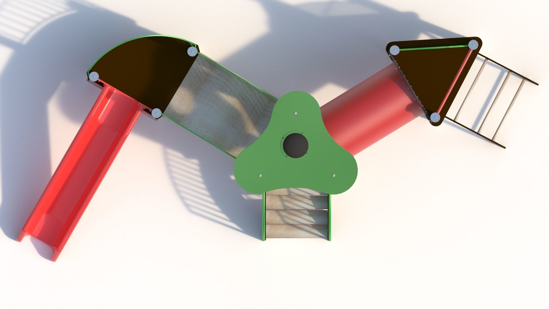 Children Combined Polygon Toy 3D model | CGTrader