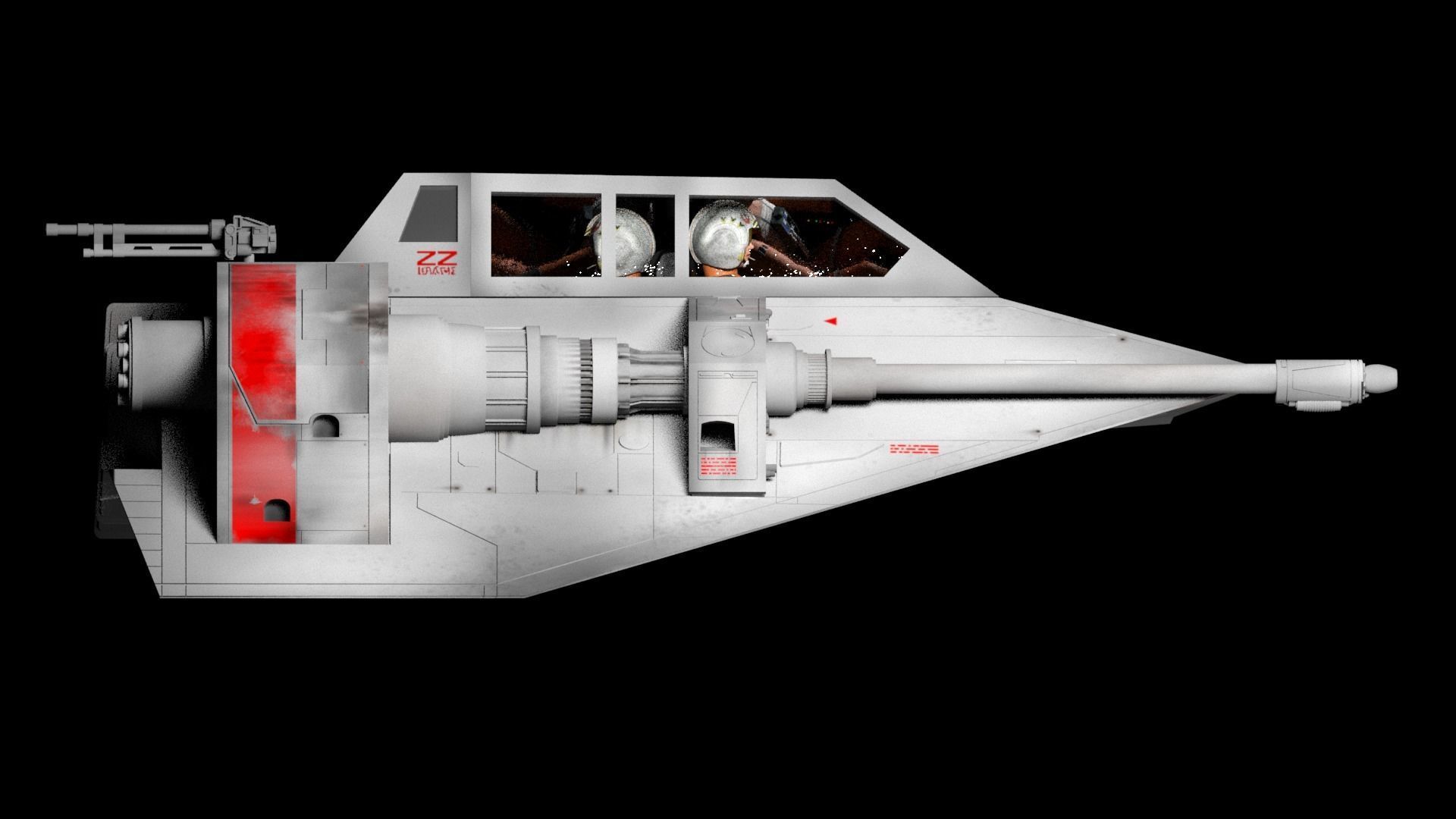Star Wars Rebel Snowspeeder 3D model free 3D model | CGTrader