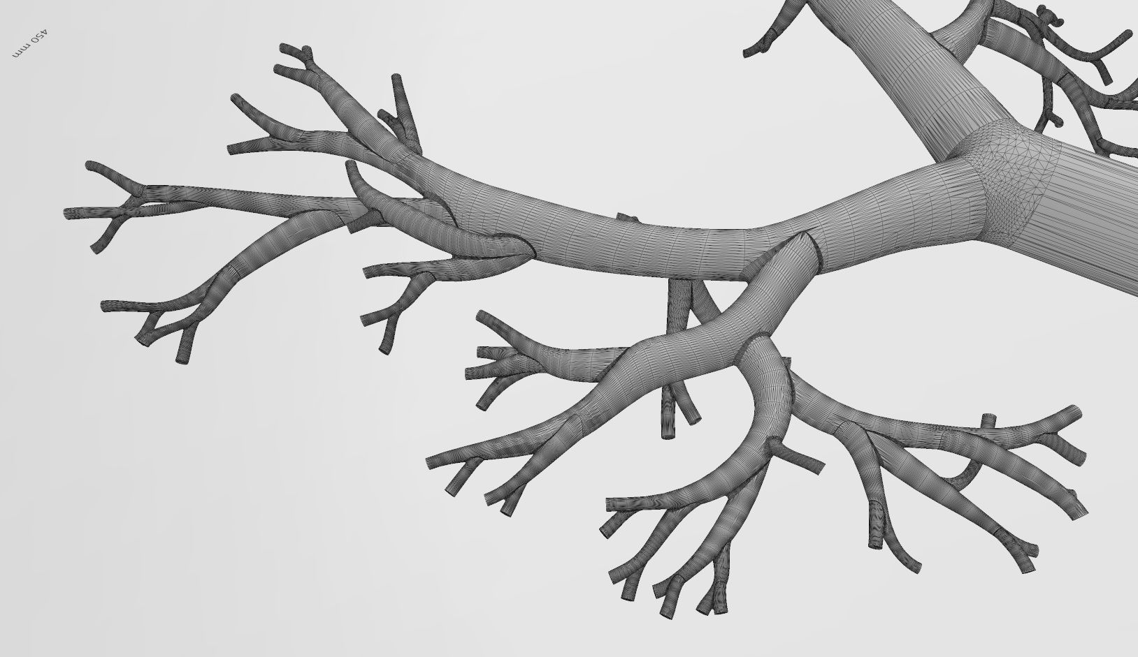 Bronchial tree 3d model for 3d printing CFD and FEA 3D model 3D ...